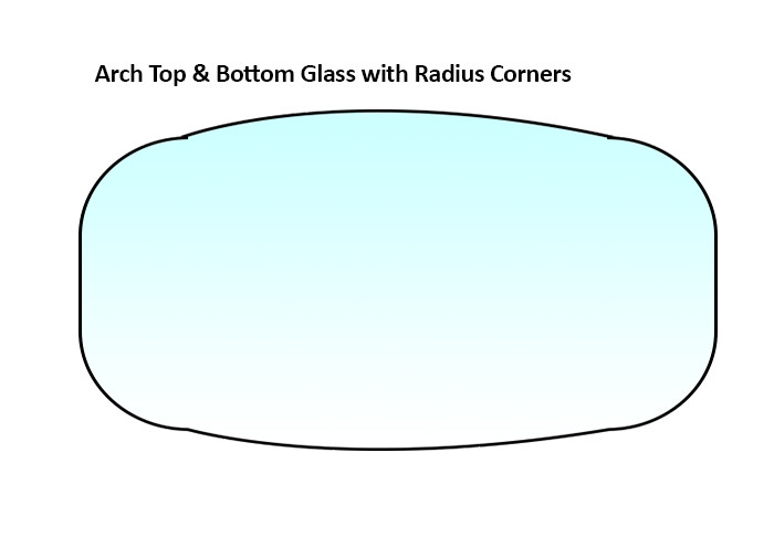 How to Measure Arch Top & Bottom Glass for Woodstoves